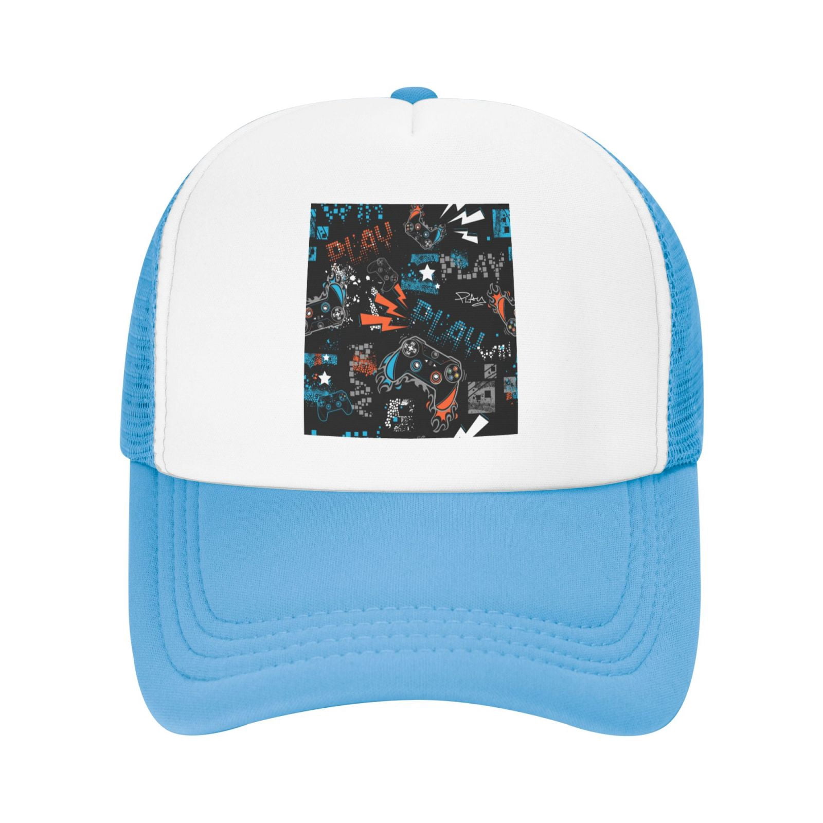PAYOHTO Kids Graffiti Joystick Sign Gamer Baseball Hat Back Adjustable ...