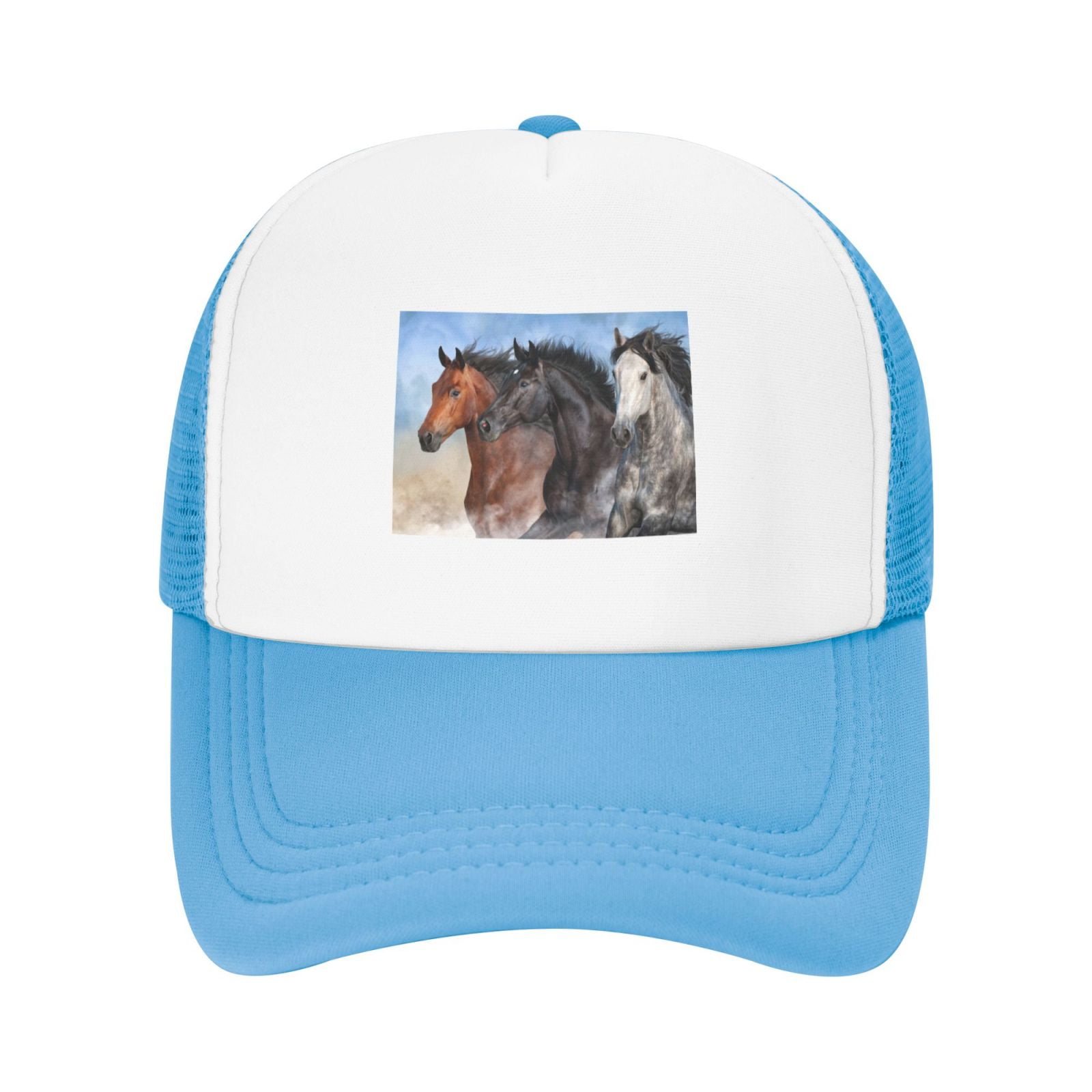 PAYOHTO Kids Horses Run Fast in Desert Dust Baseball Hat Back ...