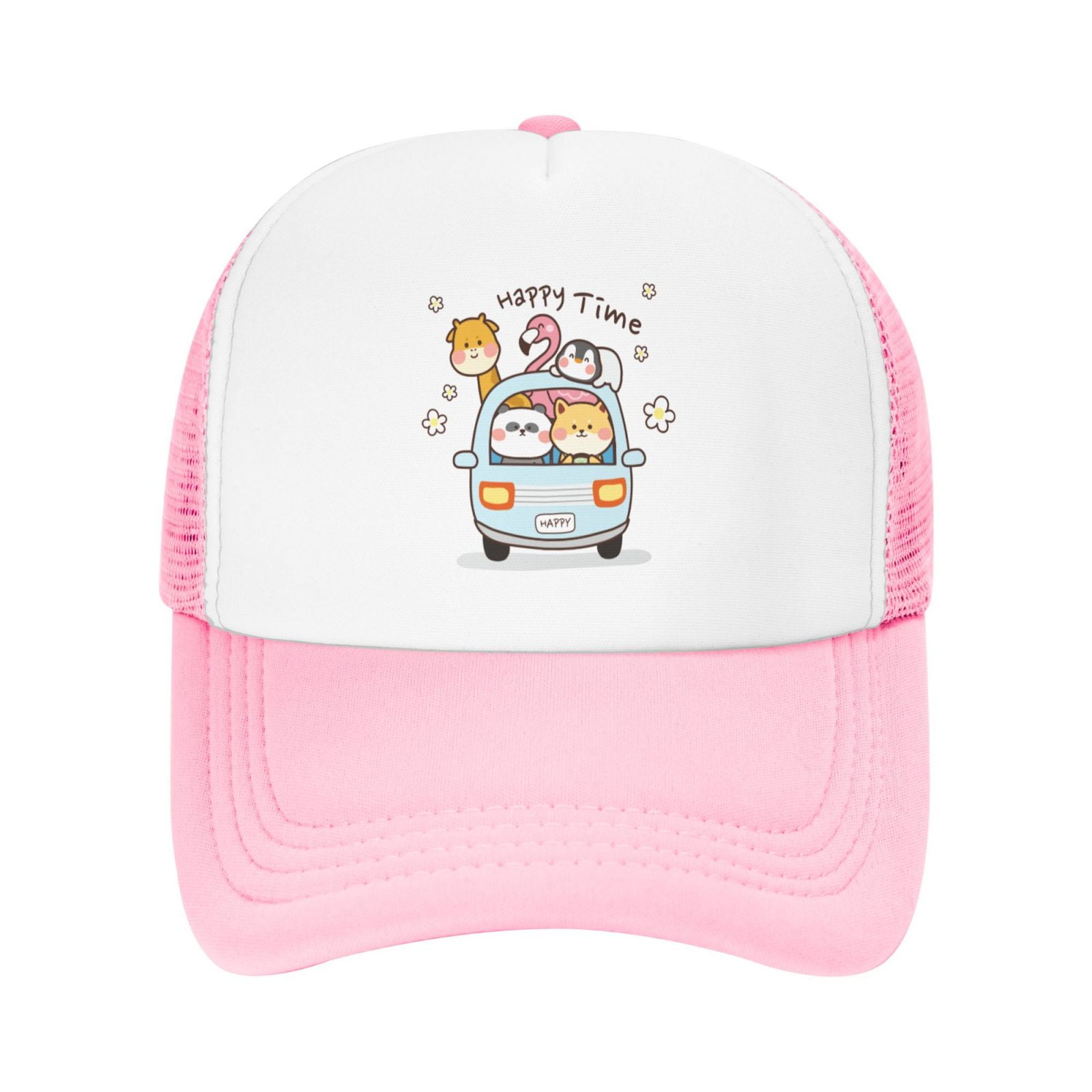 PAYOHTO Kids Kawaii Animals Cute Baseball Hat Back Adjustable Mesh ...
