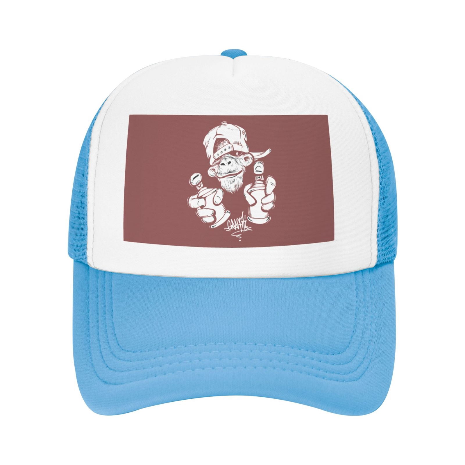PAYOHTO Kids Monkey Holding Spray Paint Baseball Hat Back Adjustable ...