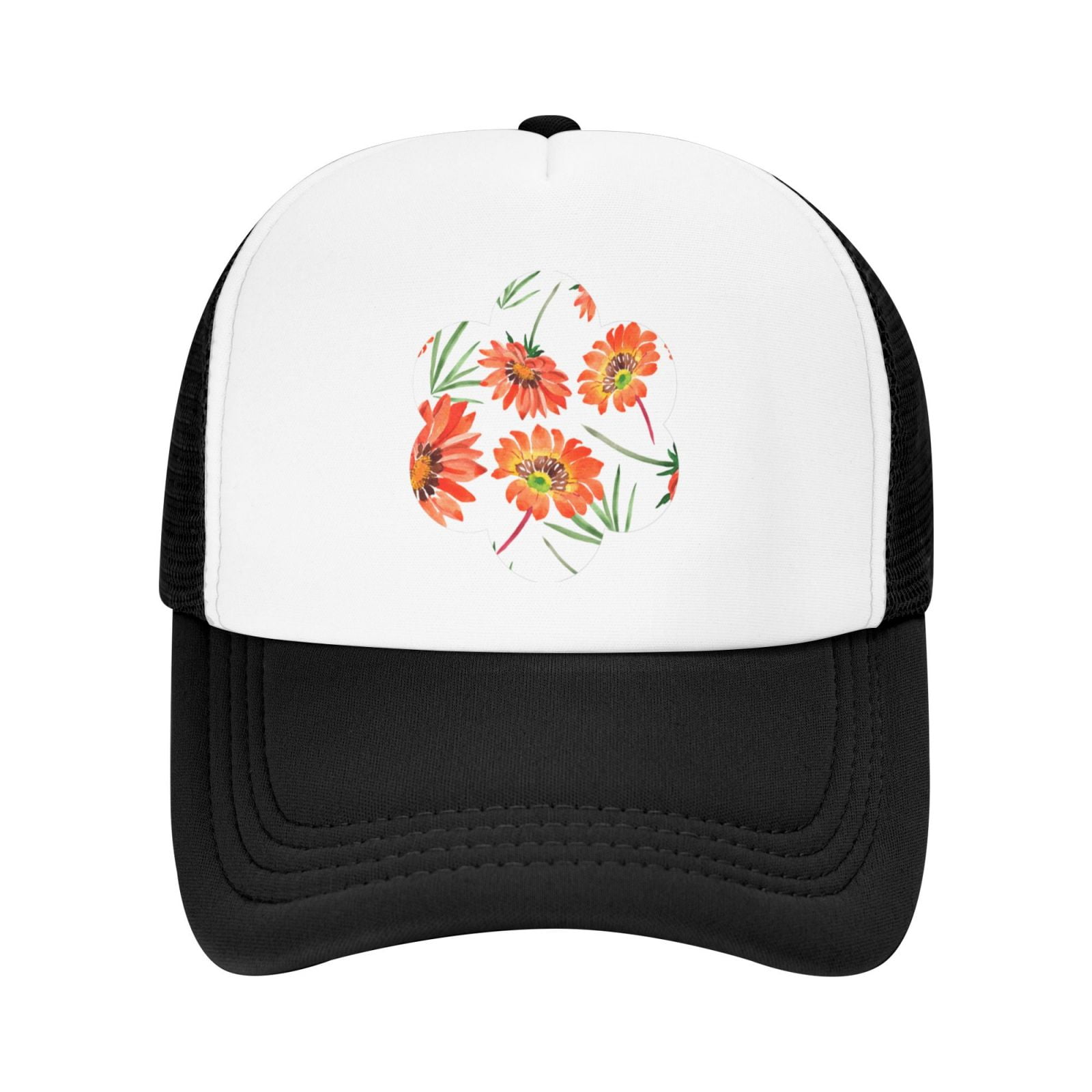 PAYOHTO Kids Orange Gazania Flowers Floral Botanical Baseball Hat Back ...