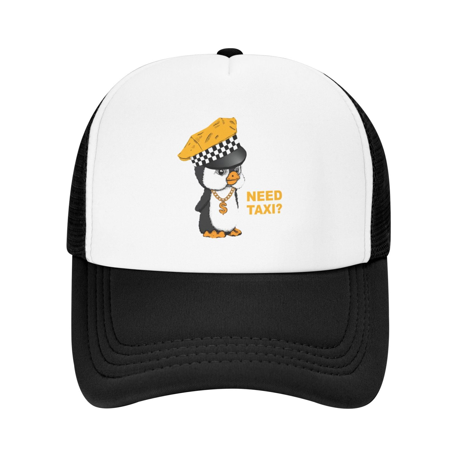 PAYOHTO Kids Penguin Cap Taxi Driver Baseball Hat Back Adjustable Mesh ...