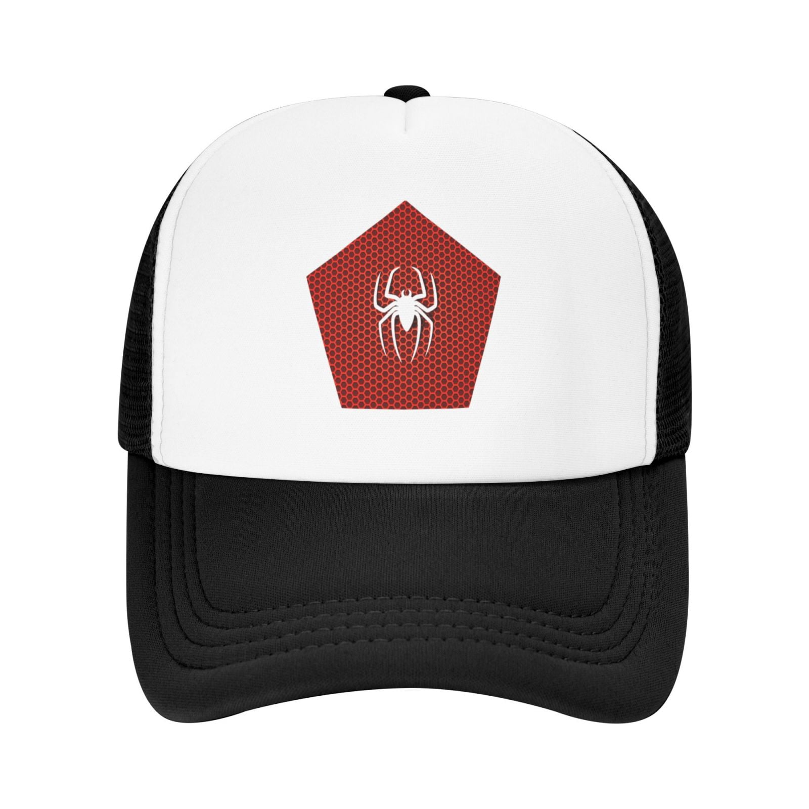 PAYOHTO Kids Red Spider Skin Pattern Superhero Baseball Hat Back ...