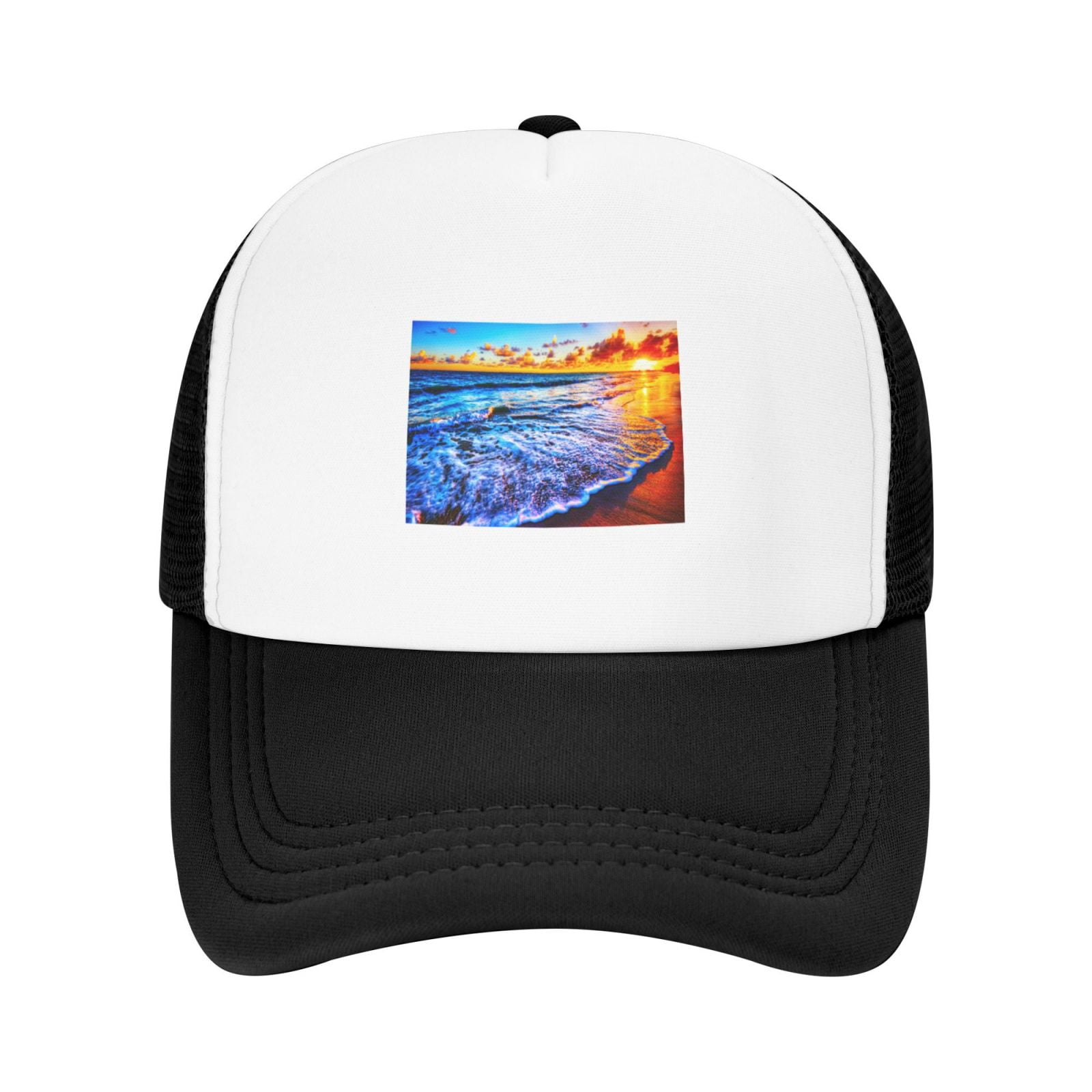 PAYOHTO Kids Sunset Hawaii Beach Waves Baseball Hat Back Adjustable ...