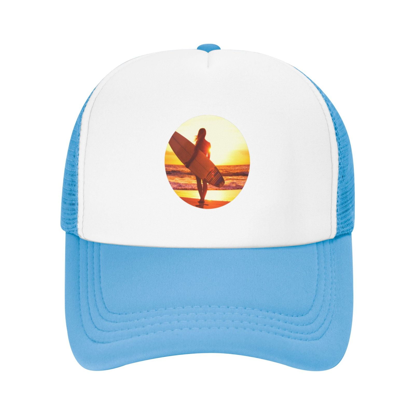 PAYOHTO Kids Sunset Hawaii Surfer Girl Baseball Hat Back Adjustable ...