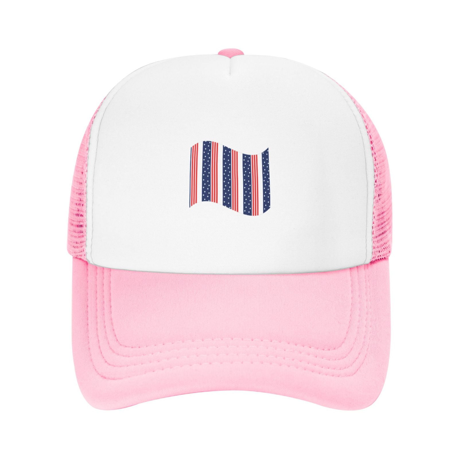 PAYOHTO Kids USAFlag Blue Style Baseball Hat Back Adjustable Mesh ...