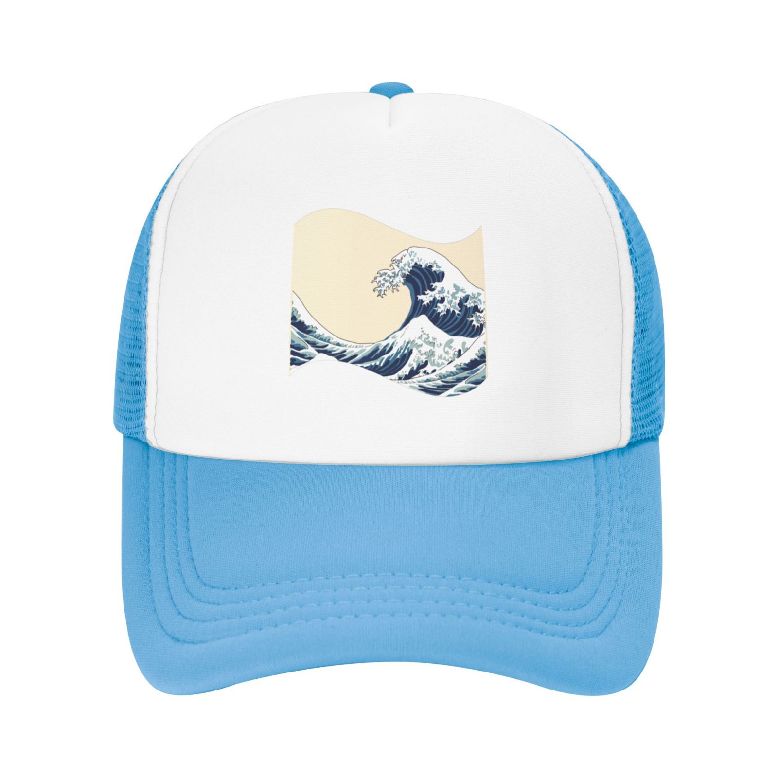 PAYOHTO Kids Wave Japanese Motif Japan Baseball Hat Back Adjustable ...