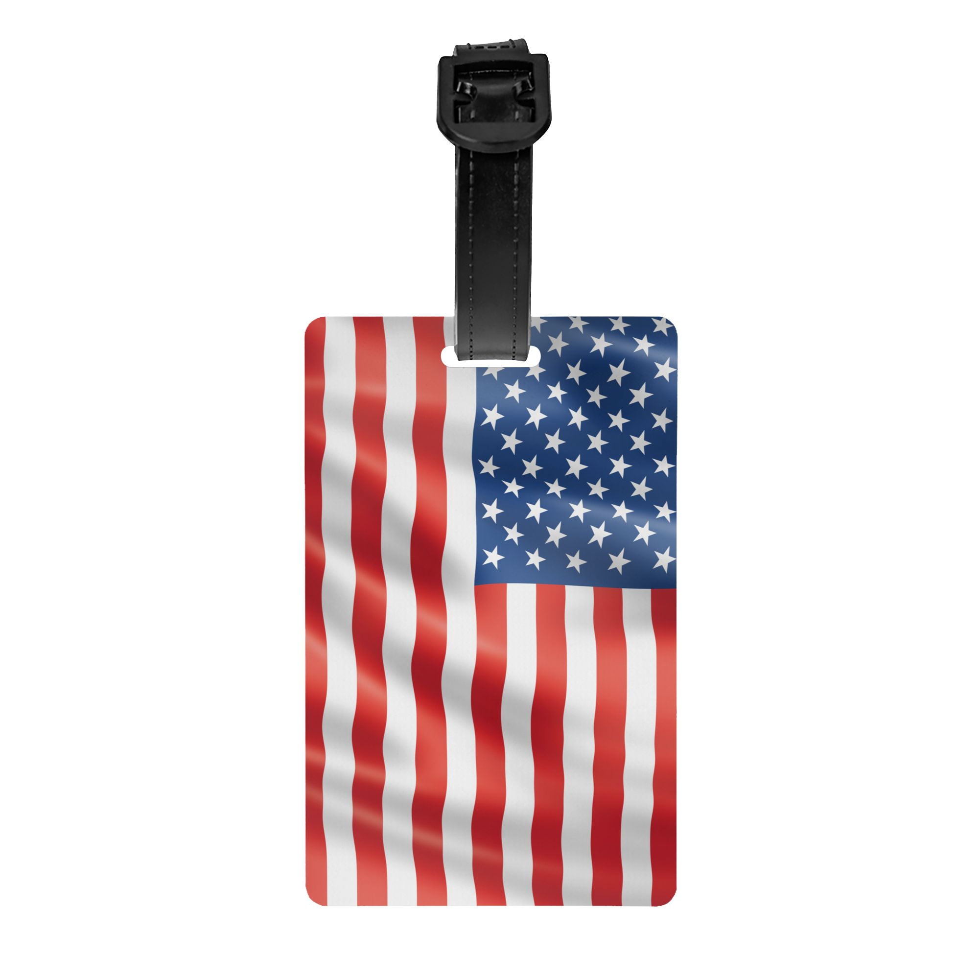 PAYOHTO Luggage Tags for Suitcases American Flag 3D PVC Lable for ...