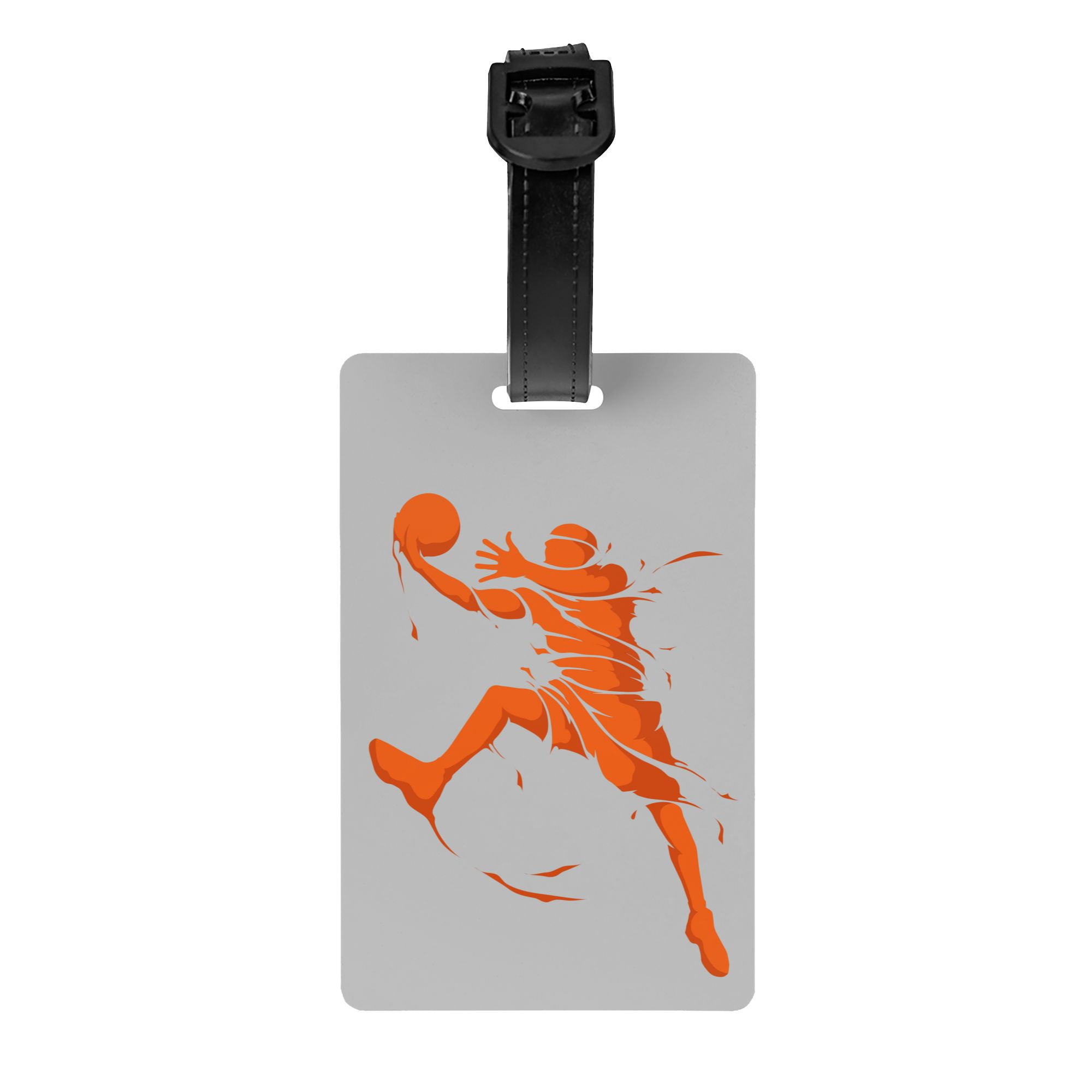 PAYOHTO Luggage Tags for Suitcases Basketball Player Splash PVC Lable ...