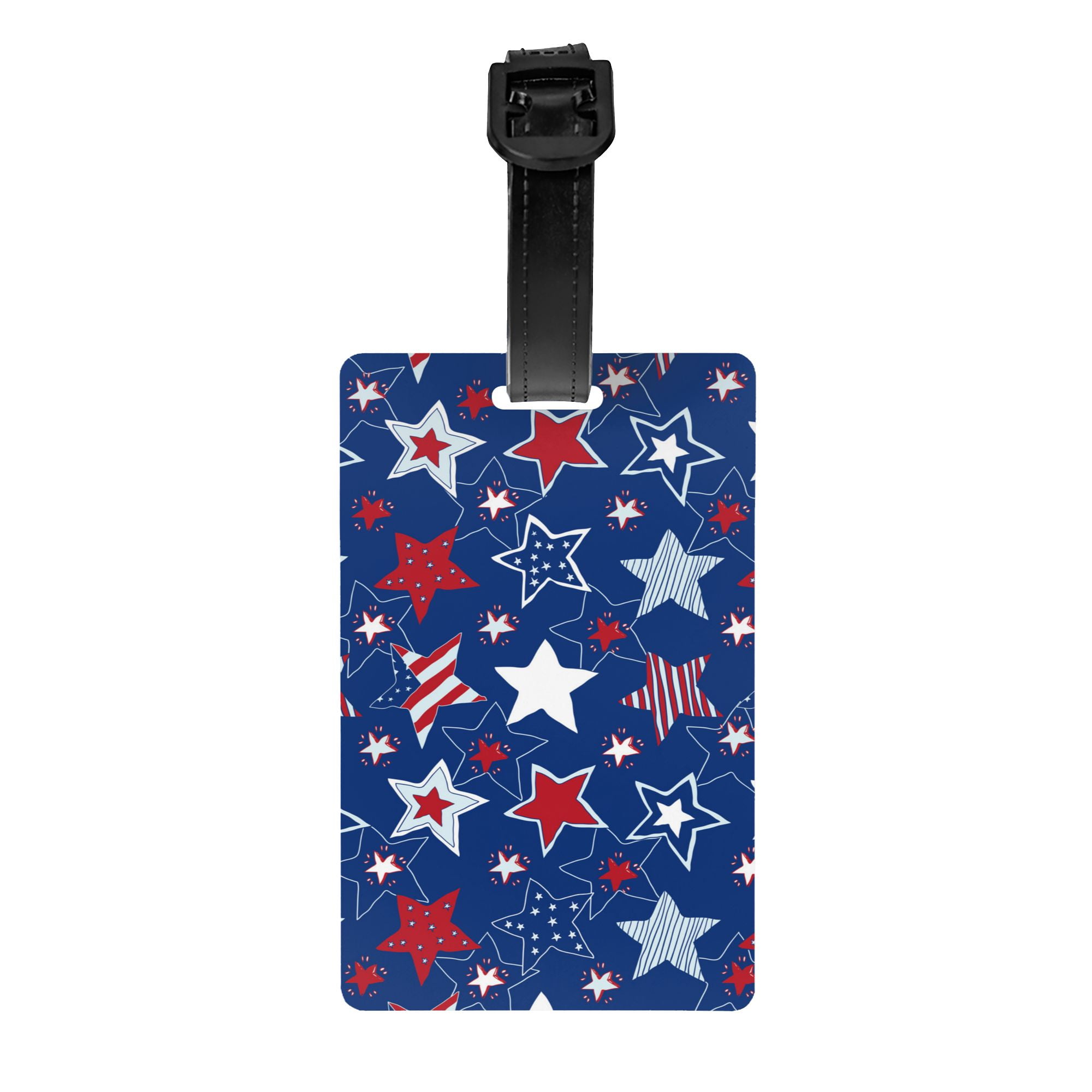 PAYOHTO Luggage Tags for Suitcases Stars Stripes PVC Lable for Travel ...