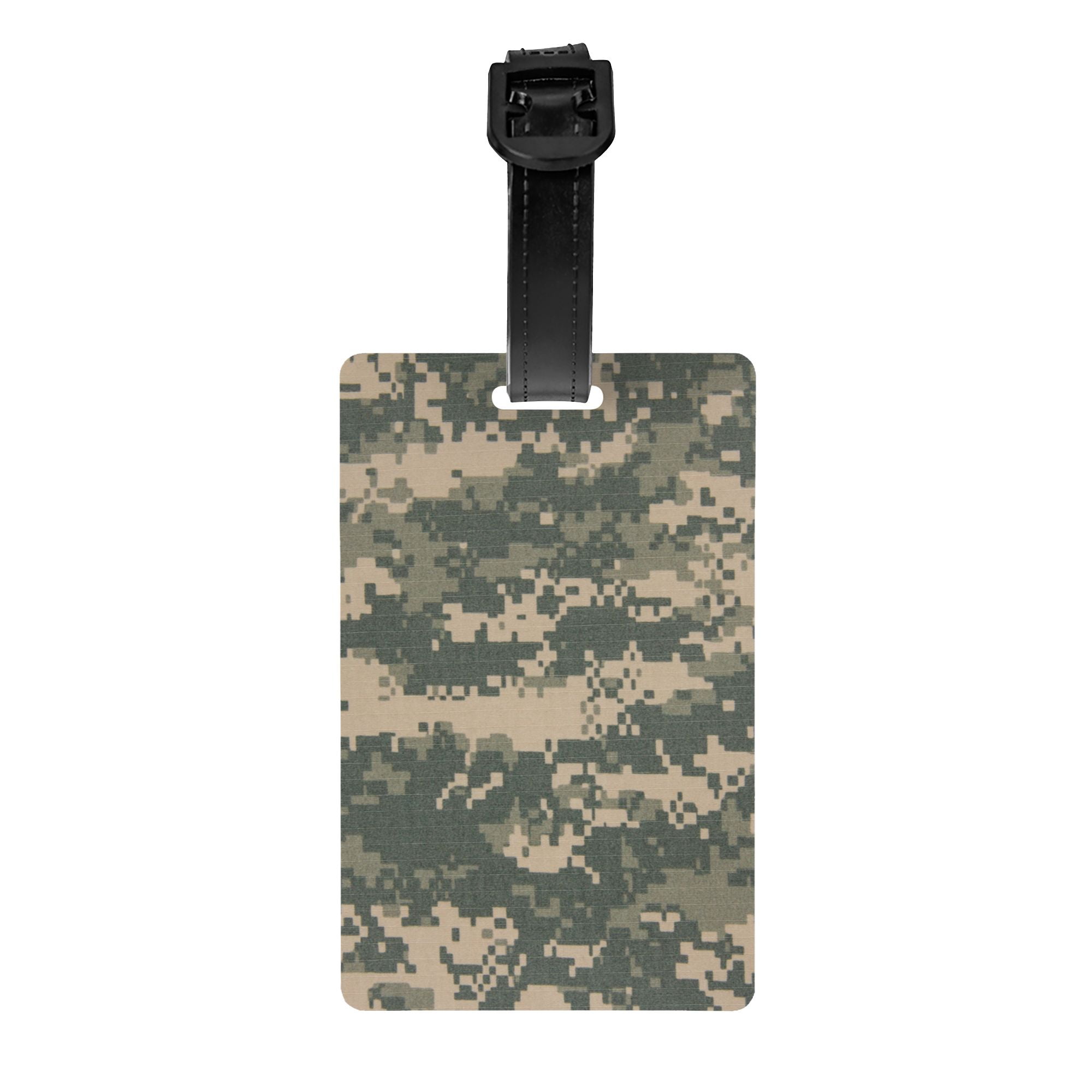 PAYOHTO Luggage Tags for Suitcases US Army Camouflage PVC Lable for ...