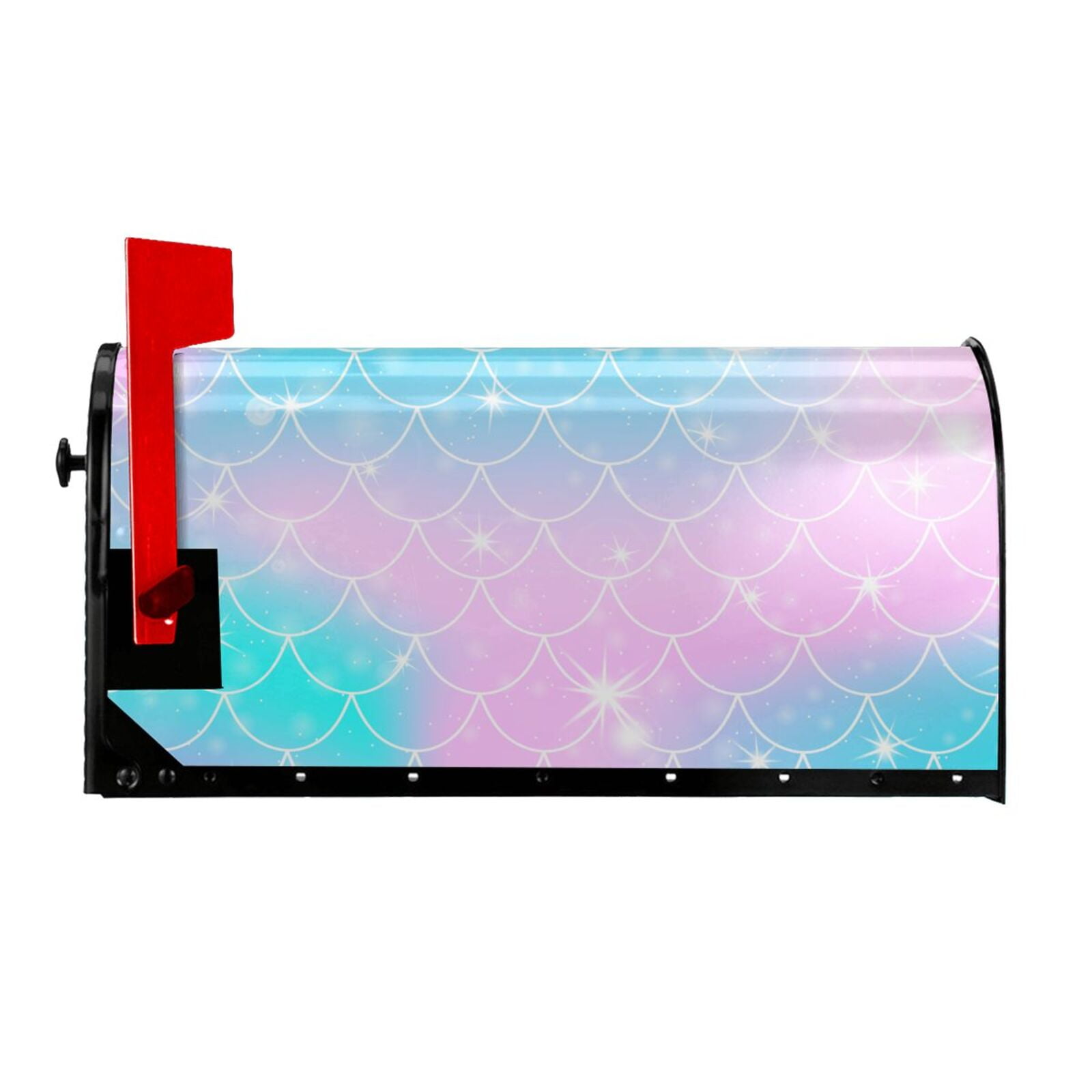 PAYOHTO Mermaid Scales Fish Squama Kawaii Mailbox Covers Magnetic ...