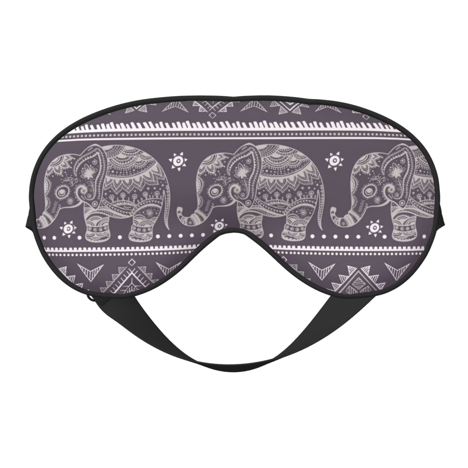 PAYOHTO Vintage Graphic Indian Lotus Ethnic Soft Sleep Mask Comfort ...