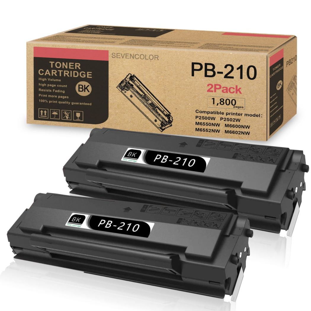 PB 210 Black Toner Replacement for Pantum PB-210 P2500W P2502W M6550NW ...