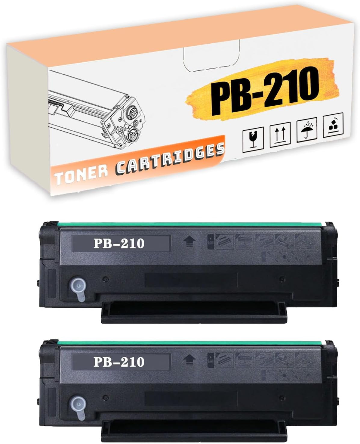 PB-210 PB210 Toner Cartridges Compatible for Pantum P2500 P2500NW ...