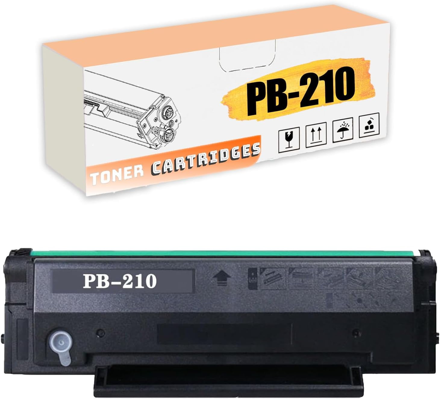 PB-210 PB210 Toner Cartridges Compatible for Pantum P2500 P2500NW ...