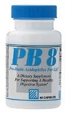 PB 8, Probiotic, 14 Billion, 60 Capsules, Nutrition Now - Walmart.com
