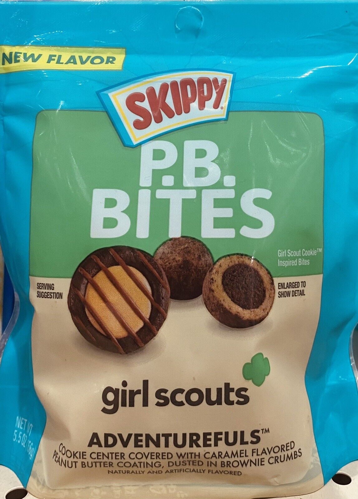 PB Bites Girl Scouts ADVENTUREFULS 5.5 oz Bag - Walmart.com