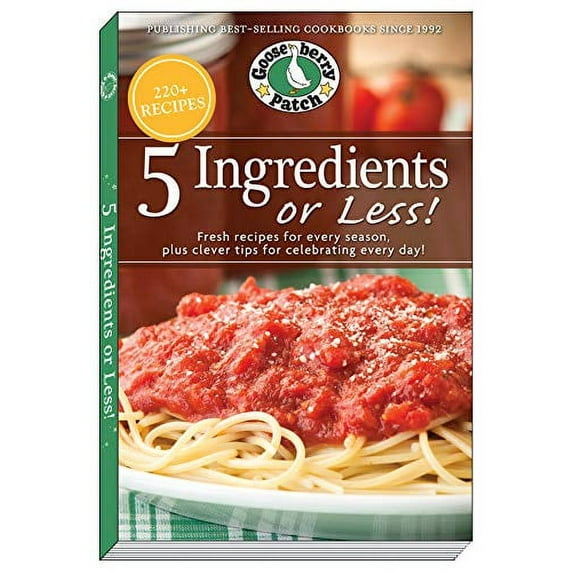 PB Everyday Cookbooks: 5 Ingredients or Less Cookbook : Fresh recipes ...