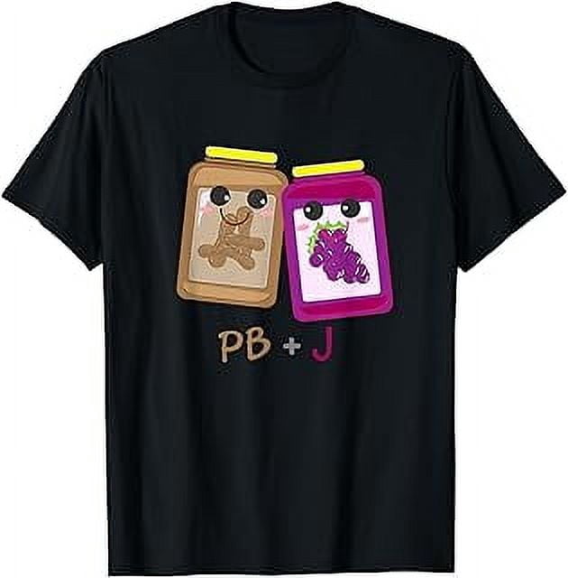 PB+J Cute Peanut Butter & Jelly Matching Costume Set Shirts T-Shirt ...
