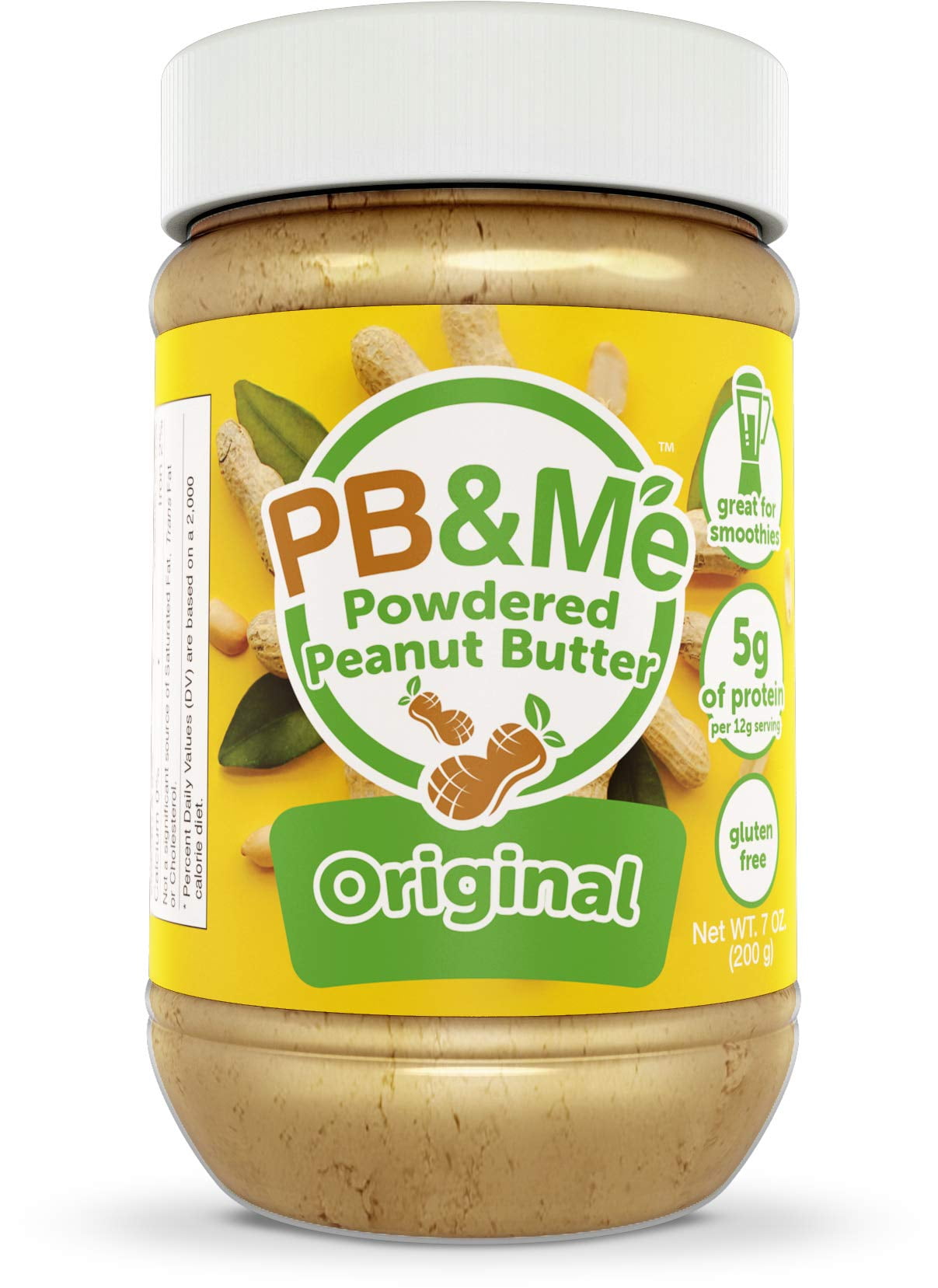 PB&Me Peanut Butter Powder, Original Flavor, Keto Friendly (Pack of 12 ...