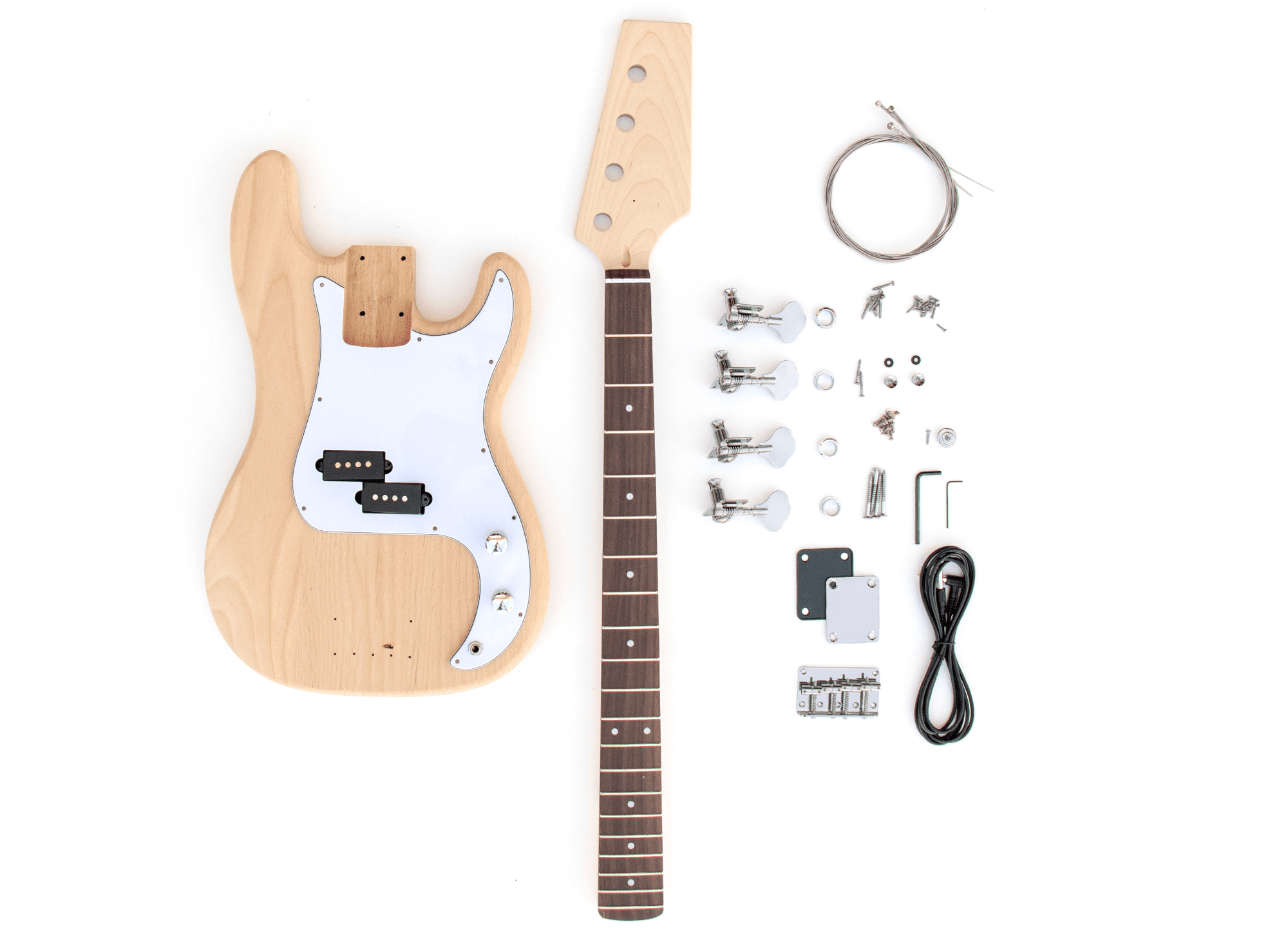 PB Style Build Your Own Bass Guitar Kit - Walmart.com
