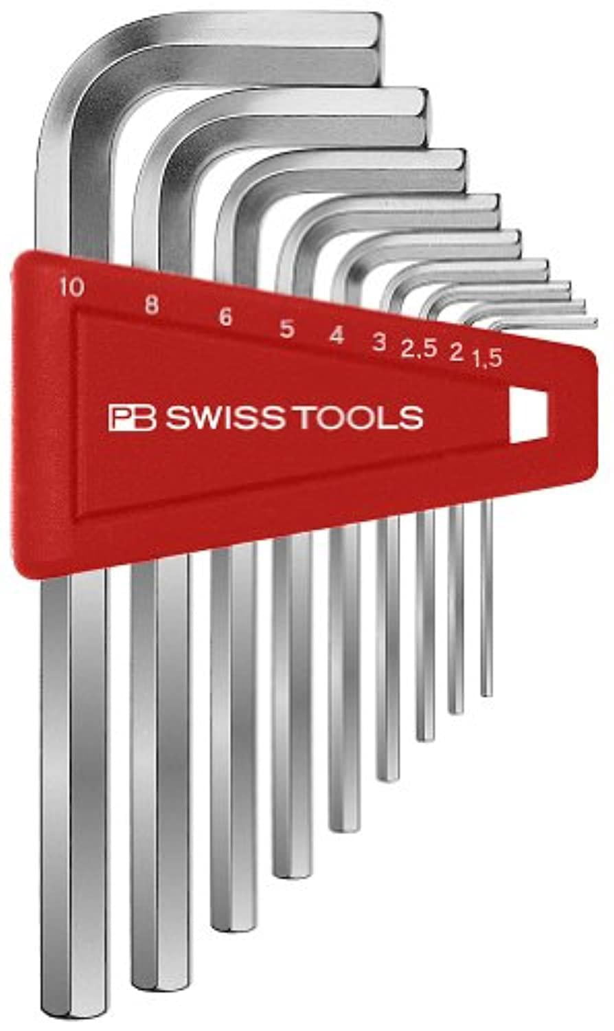 PB Swiss PB 210.H-10 Key L- Wrenches, set in a practical plastic holder ...