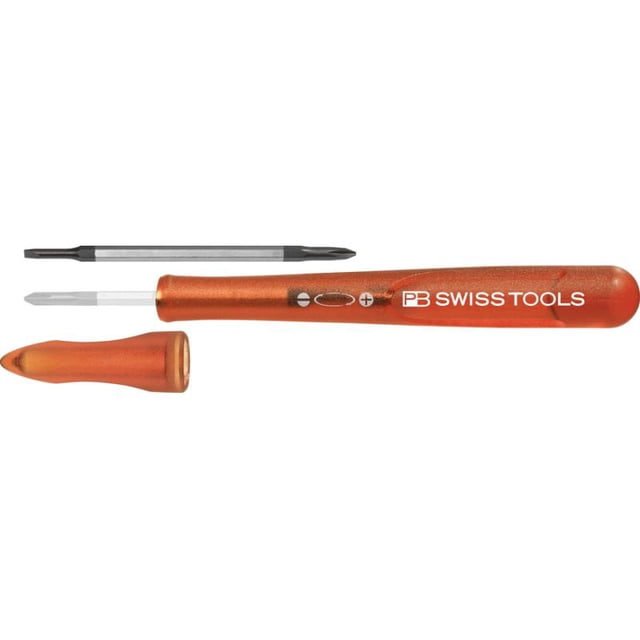 PB Swiss Tools PB 168.0 Red Interchangeable blade screwdriver - Walmart ...