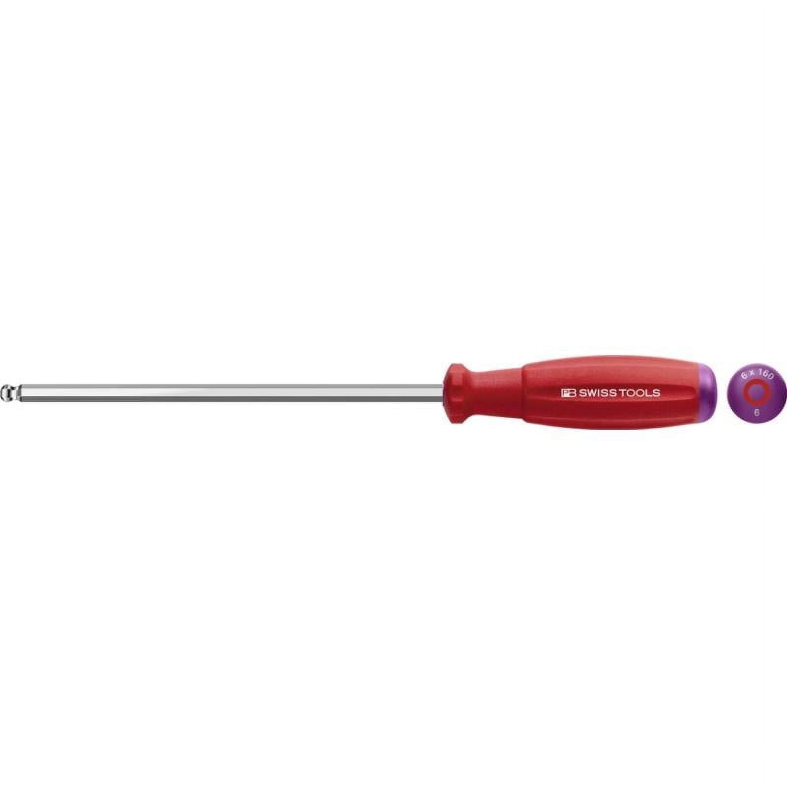 PB Swiss Tools PB 8206.S8-180 SwissGrip Screwdrivers With Ball Point - Walmart.com