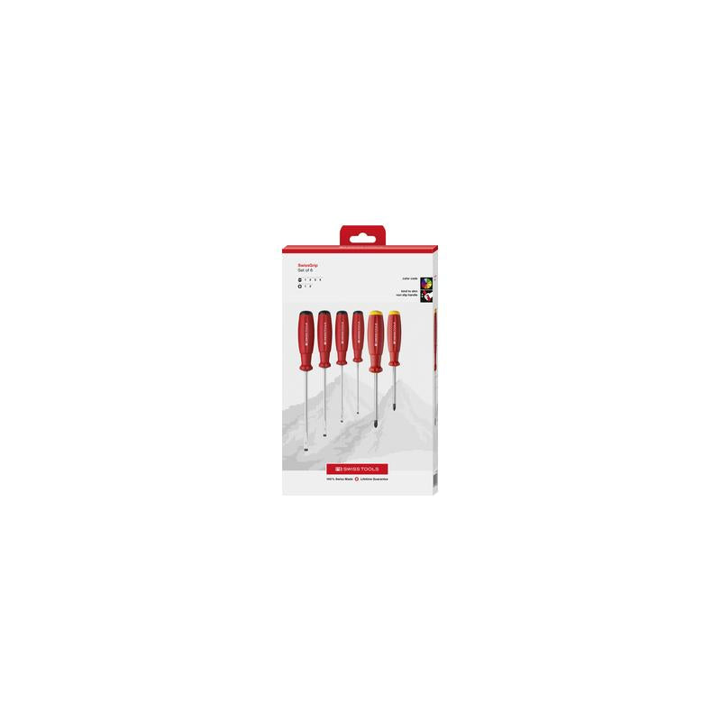 PB Swiss Tools PB 8560.CBB SwissGrip screwdriver set in a high-quality - Walmart.com