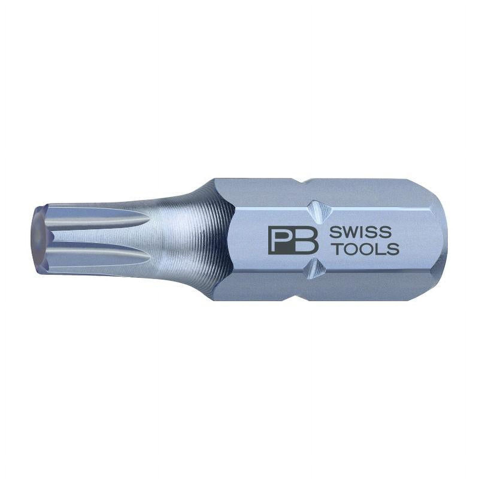 PB Swiss Tools PB C6.400/25 PrecisionBit, Design C6 1/4" Bits, Torx - T25 - Walmart.com