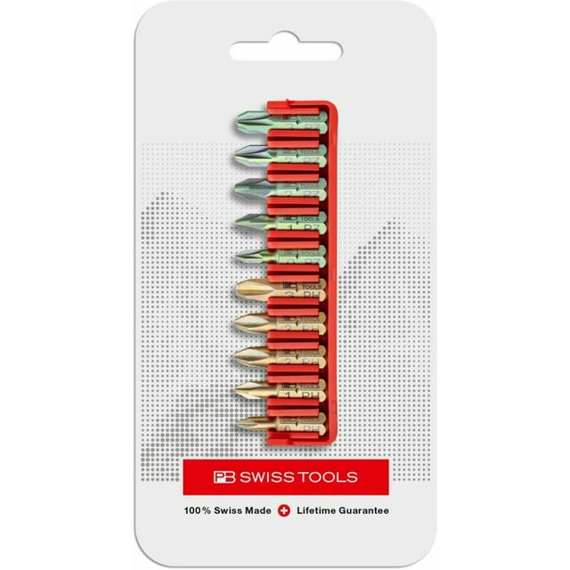 PB Swiss Tools PB C6.706 CN 10 PrecisionBits C6, in BitBlock - Walmart.com