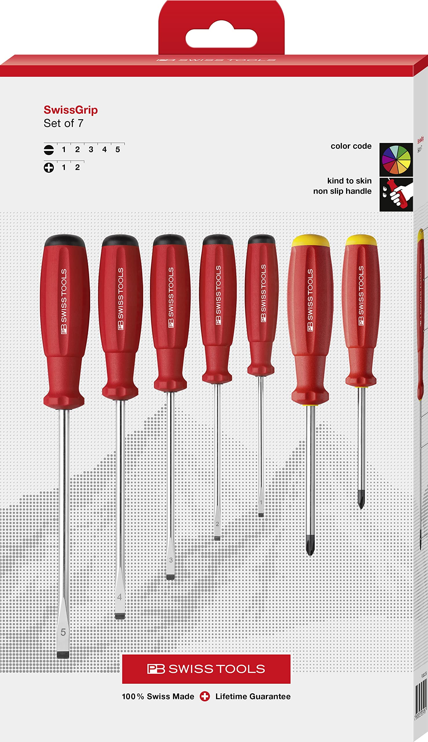 PB Swiss Tools Phillips and Slotted Screwdriver Set PB 8250 | 100% ...
