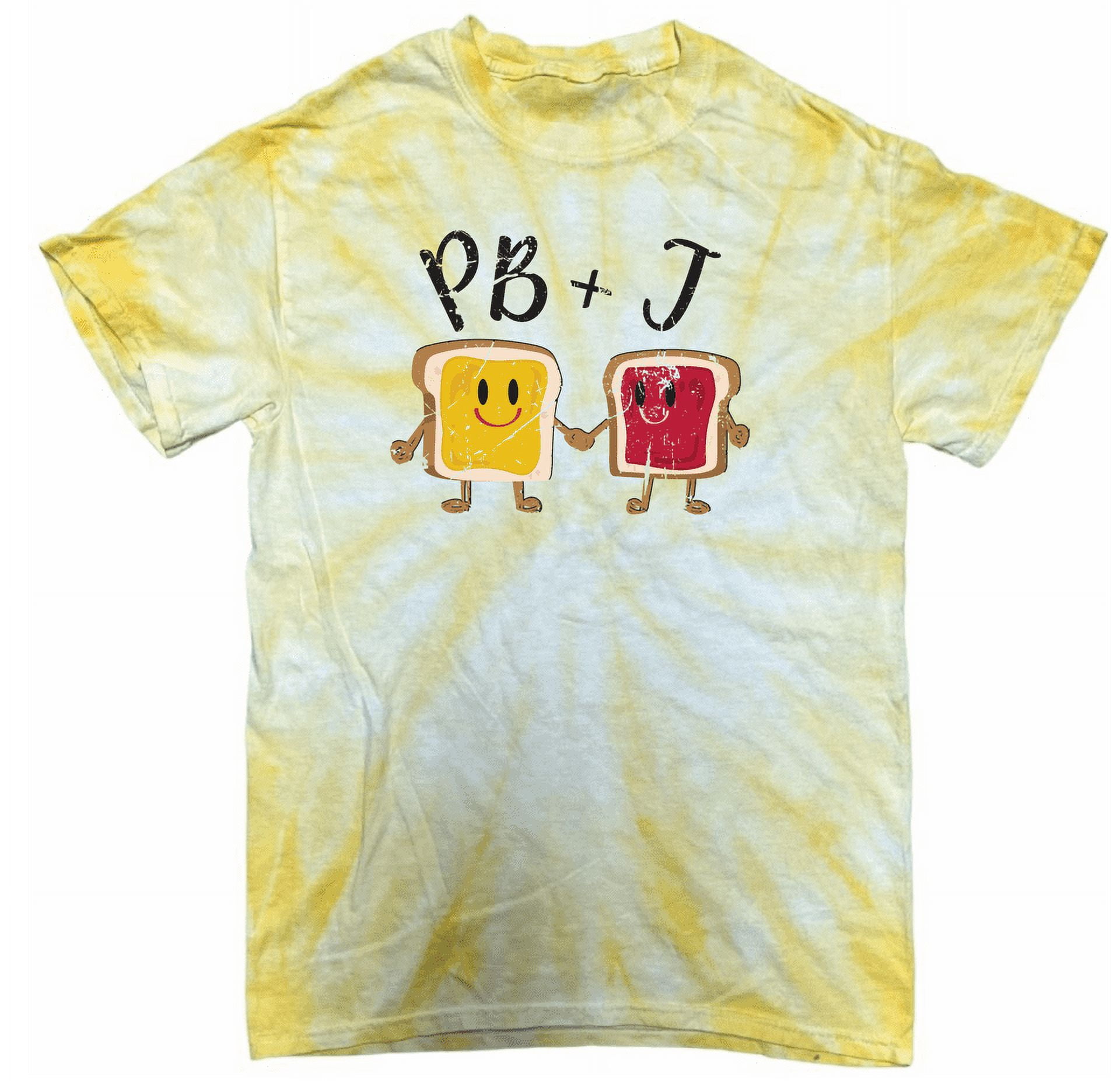 PB and J T-Shirt Peanut Butter Jelly Funny Cute Tee - Walmart.com