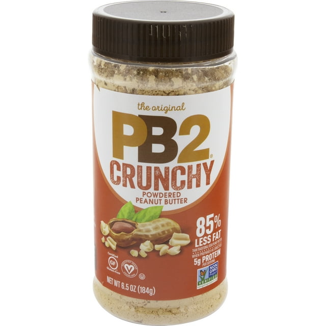 PB2 Crunchy Powdered Peanut Butter 6.5oz - Walmart.com