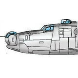 PB4Y-1 Privateer Vacuform Canopy, Glazing Set for Minicraft, Academy (1 ...