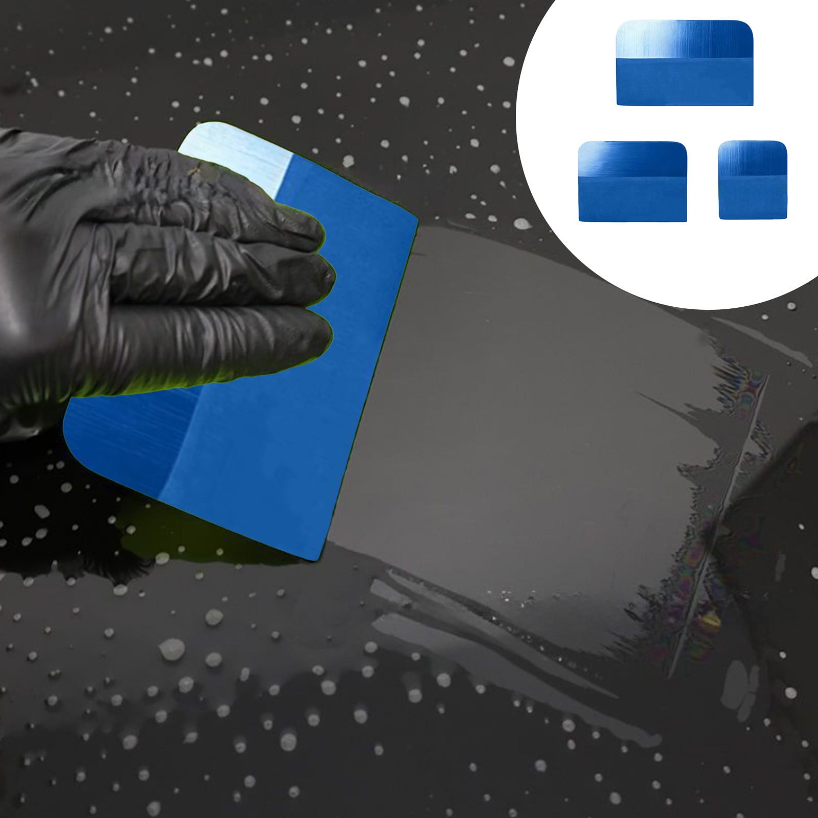 PBAZIH Car Film Scraper & Invisible Car Clothes Scraper Tool, Cow ...