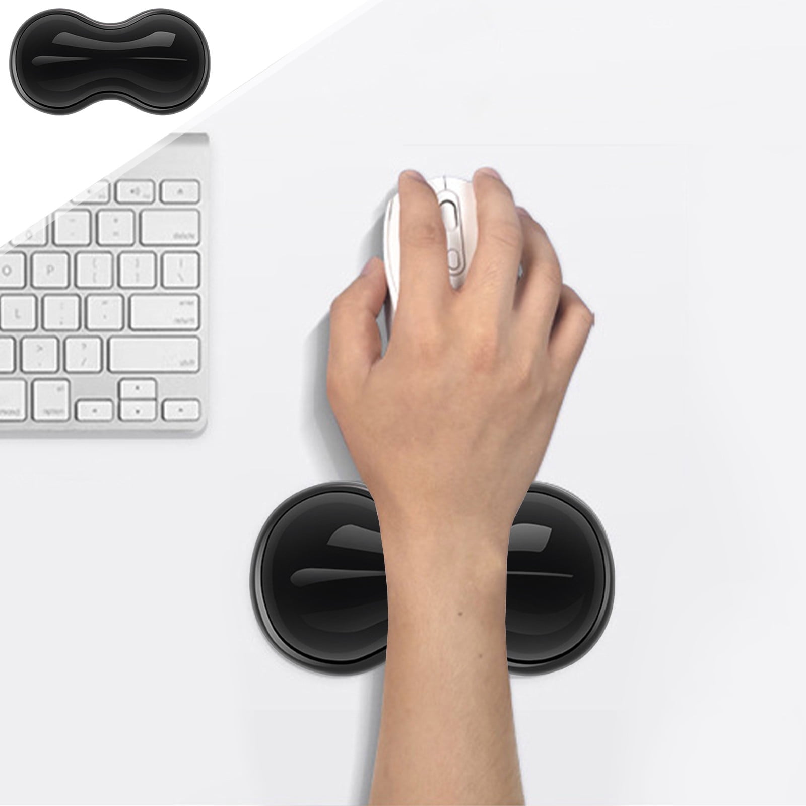 PBAZIH Ergonomic Mouse Hand Stand & Wrist Support for Computer Use ...