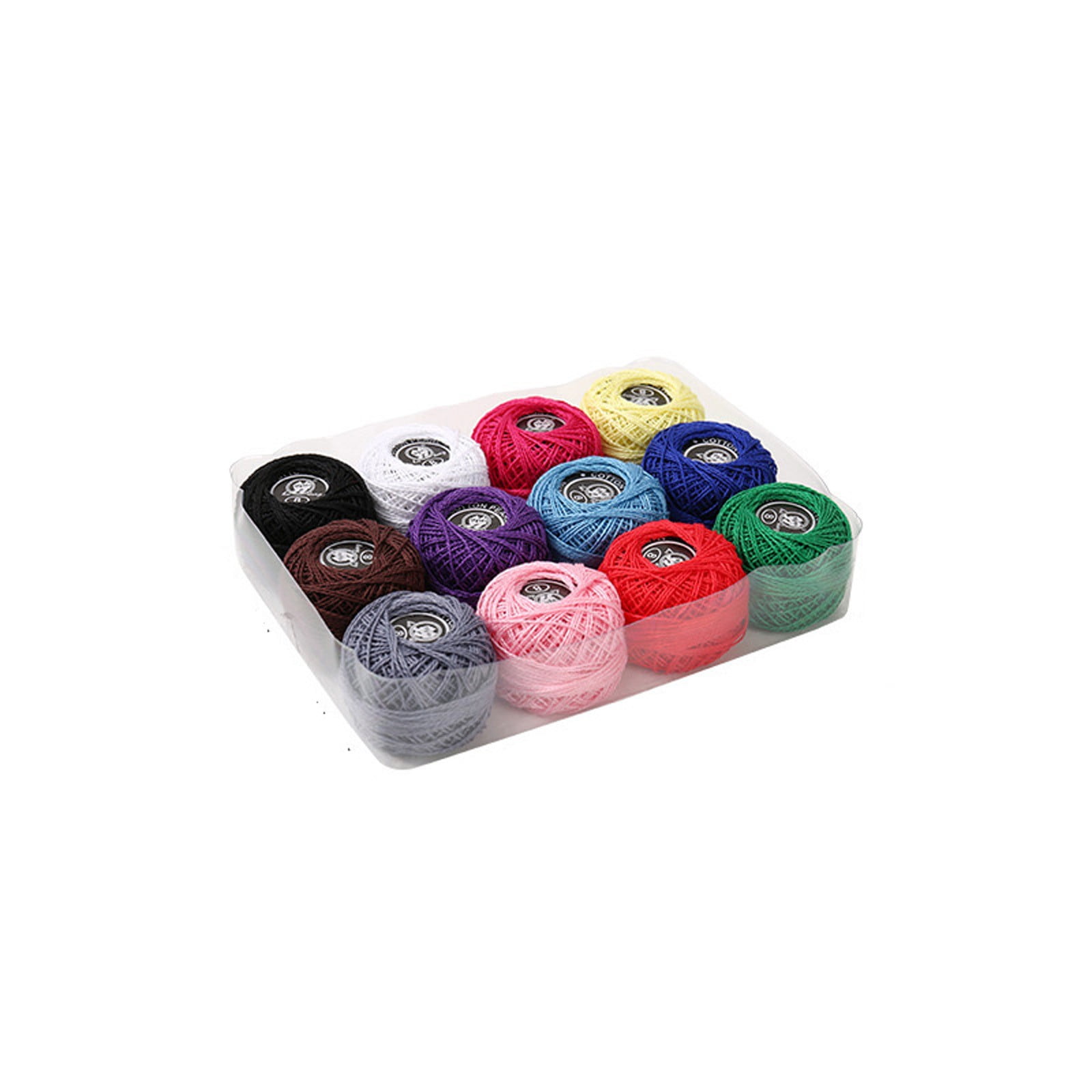 PBAZIH Lace Stitch Thread in 10 Colors 12 Colors or 16 Colors Hand Ball ...