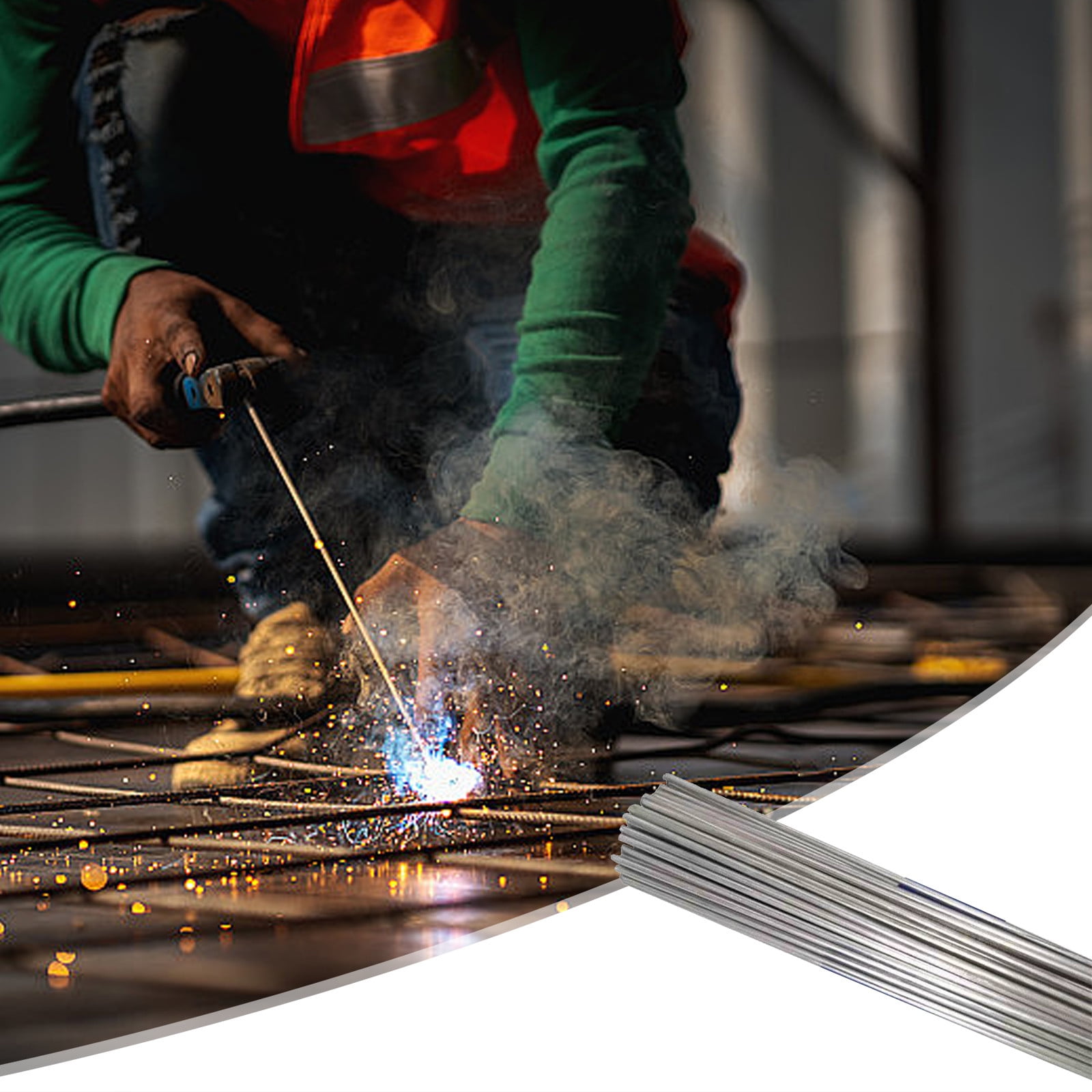 PBAZIH Low Temperature Aluminum Flux-Cored Wire, 50 Pcs Home Repair ...