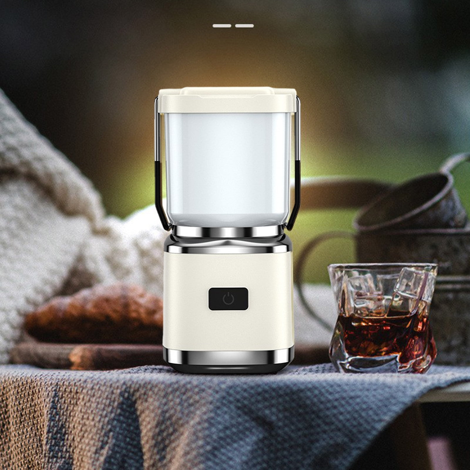 PBAZIH Portable Camping Light, USB Rechargeable Mini Ambient Light for ...