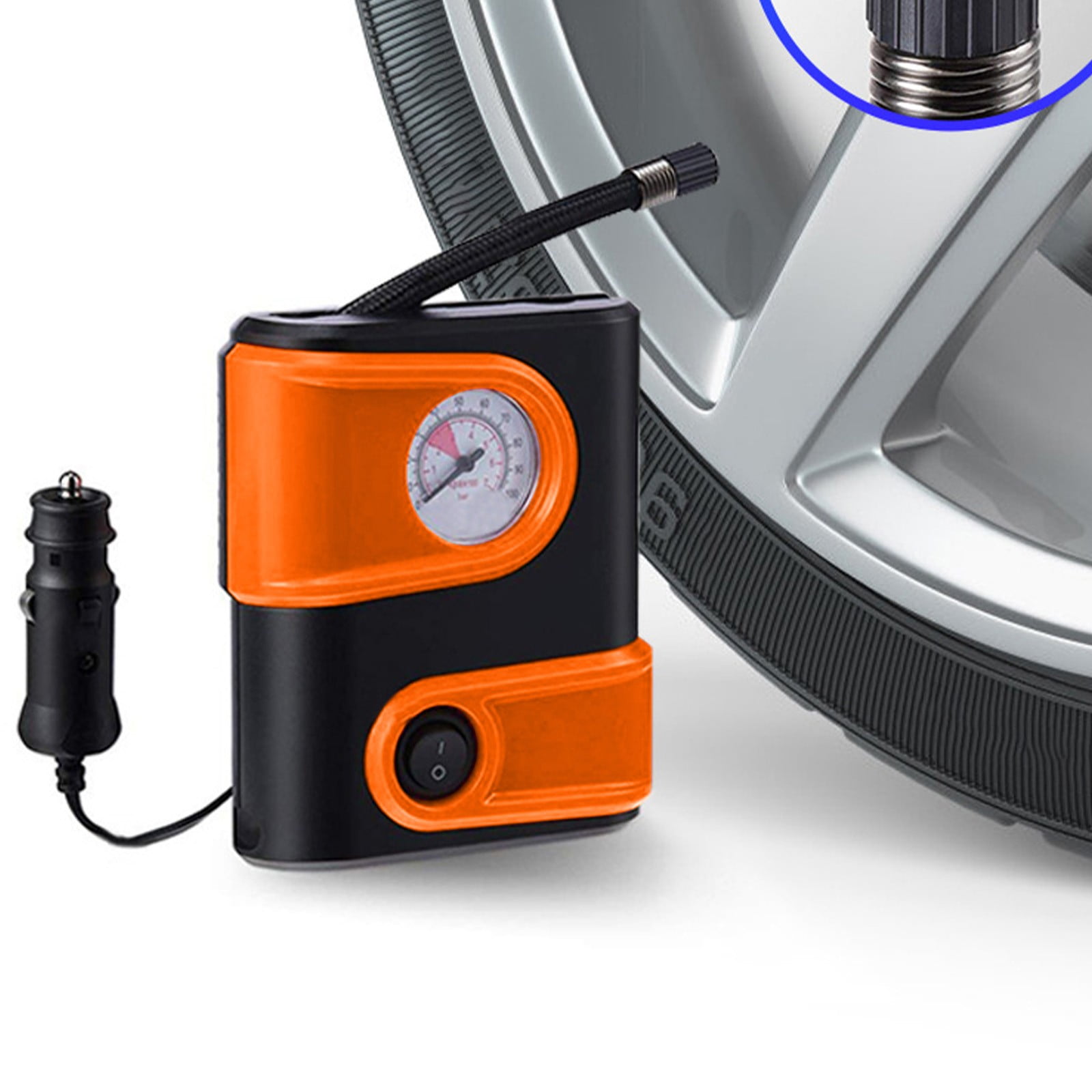 PBAZIH Portable Mini Car Inflations Pump for Quick and Easy Tire ...