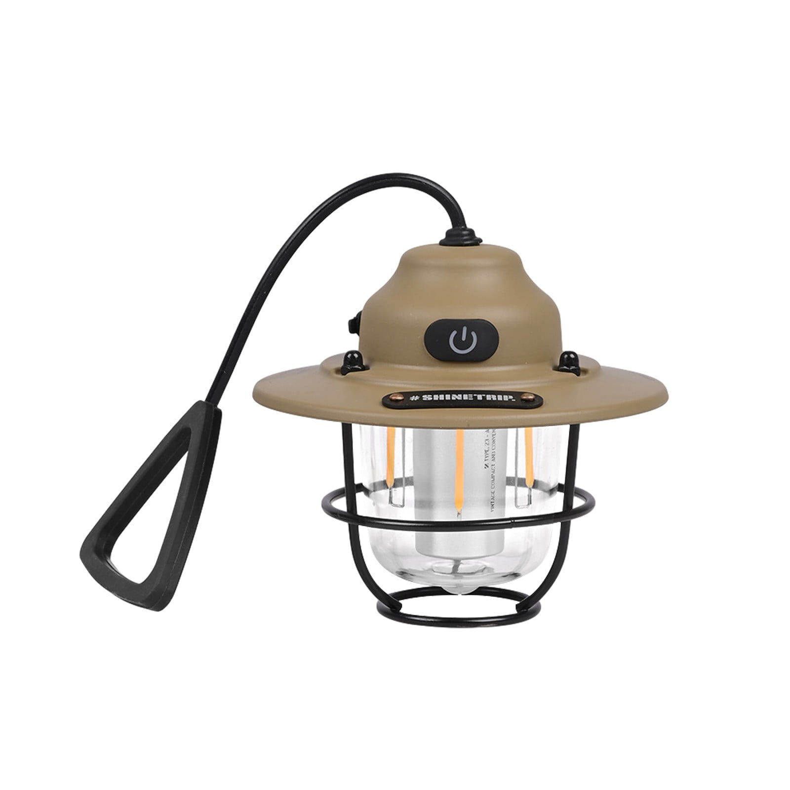 PBAZIH Rechargeable Camping Lantern with 4 Light Modes, Waterproof and ...