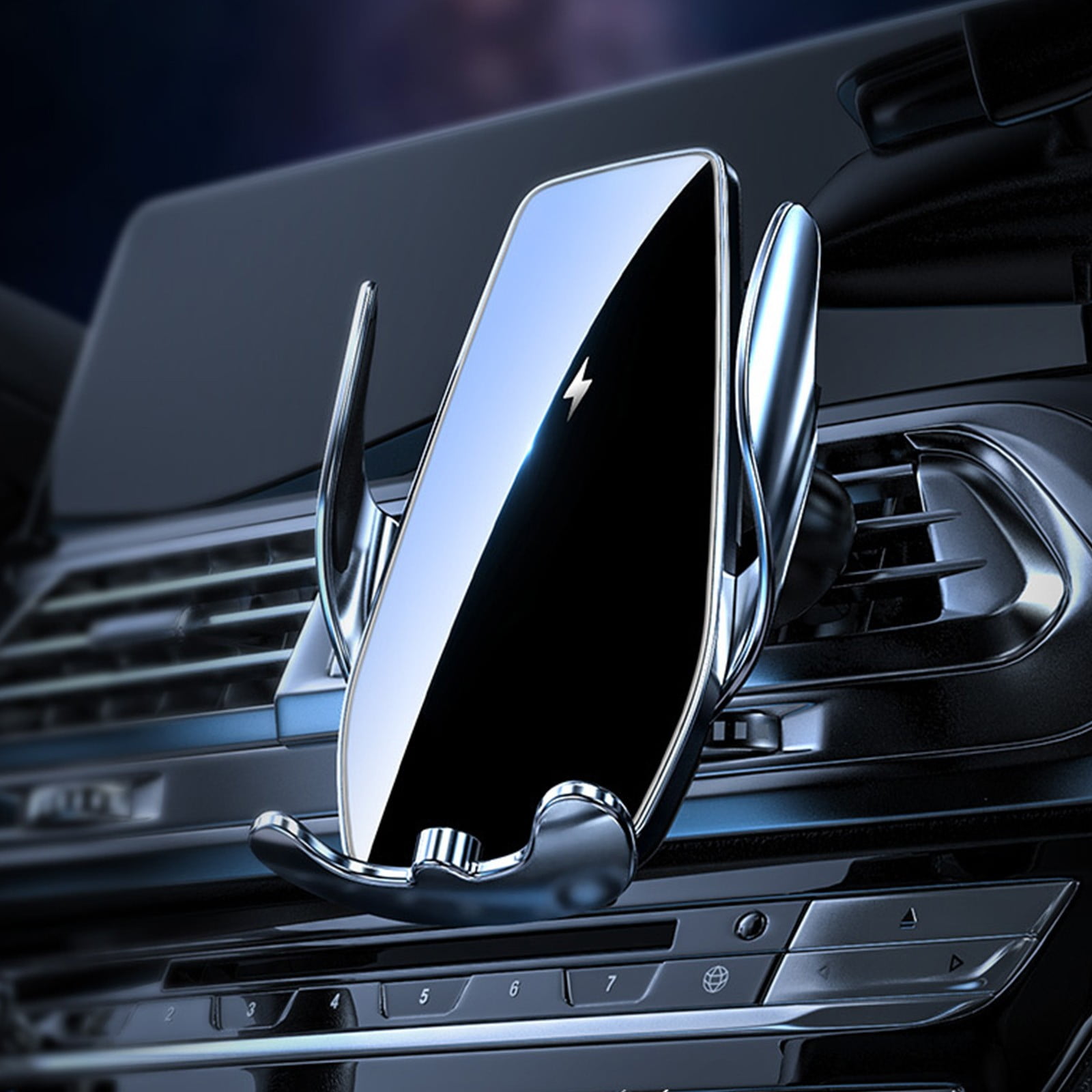 PBAZIH Smart Induction Car Wireless Charger with Magnetic Head ...