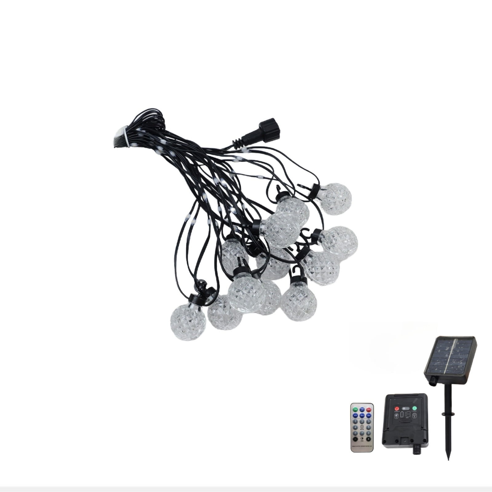 PBAZIH Solar Energy Remote Controlled String Lights, Waterproof ...