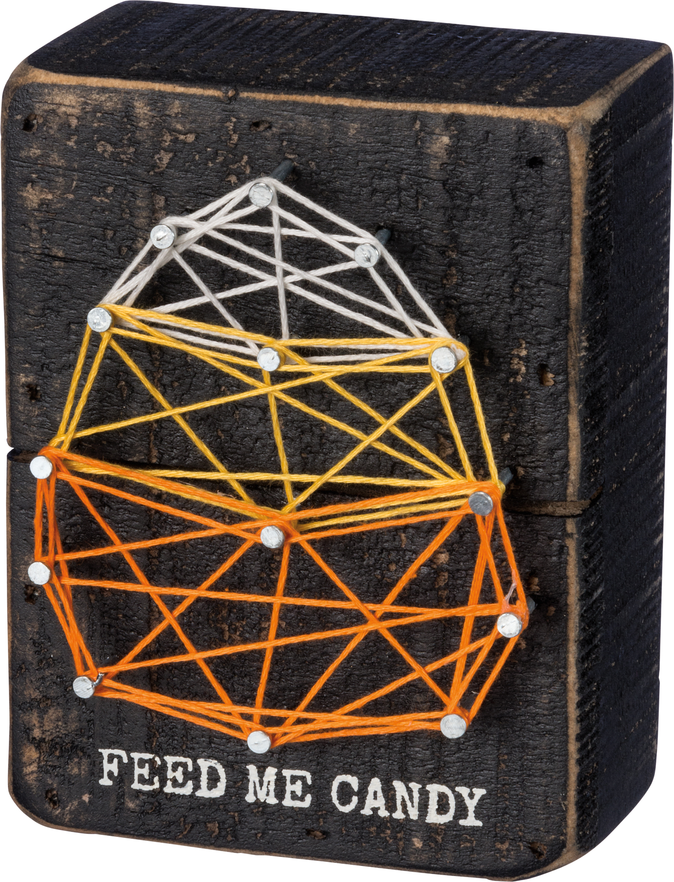 PBK Fall Halloween Decor - Feed Me Candy Corn String Art - Walmart.com