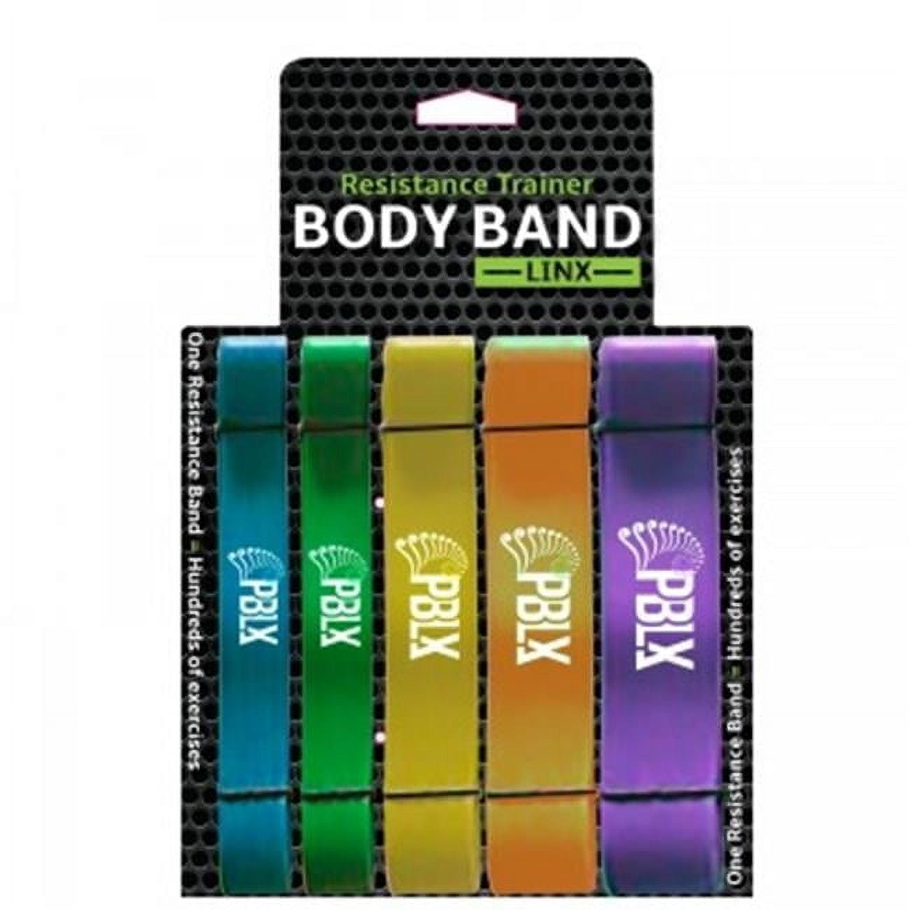 PBLX 20-150 lbs Weight Body Bands Deluxe - 5 Bands - Walmart.com