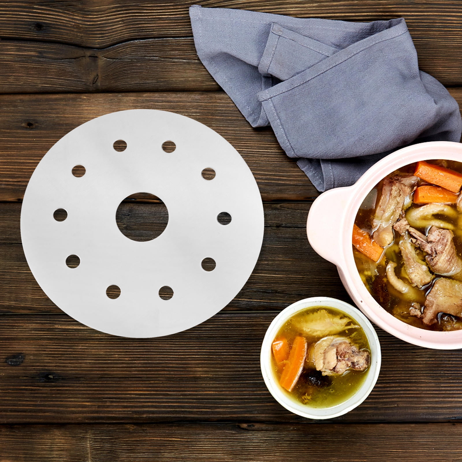 PBPBOX 1 Pcs Heat Conduction Plate for Induction Cooker Silver ...