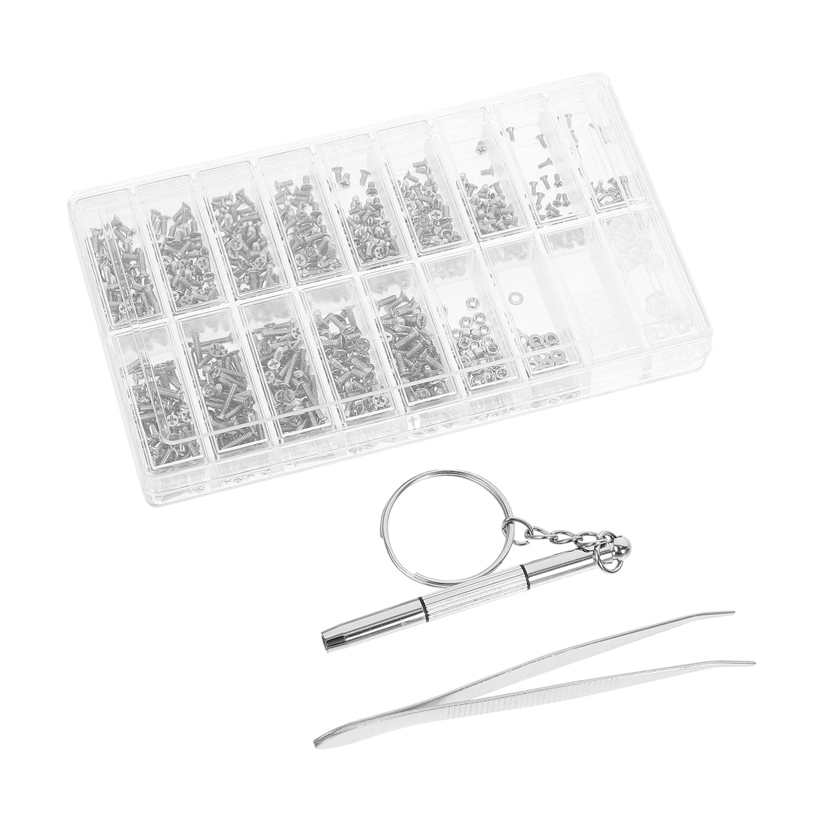 PBPBOX Eyeglass Tool Kit Silver Aluminum 1 Set - Walmart.com
