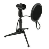 PBPBOX 1 Set Microphone Tripod Stand Easy to Carry Black with ...